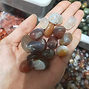 BAWHO Natural Quartz Crystal 100g Natural Carnelian Crystal Gravel Agate Stones Planting Aquarium Fish Tank DIY Material Home Office Decor QINTINYIN (Size : 100g)