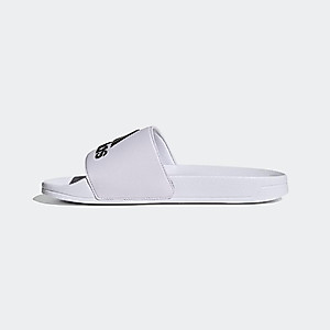 adidas Adult Adilette Shower White/Core Black/White 9