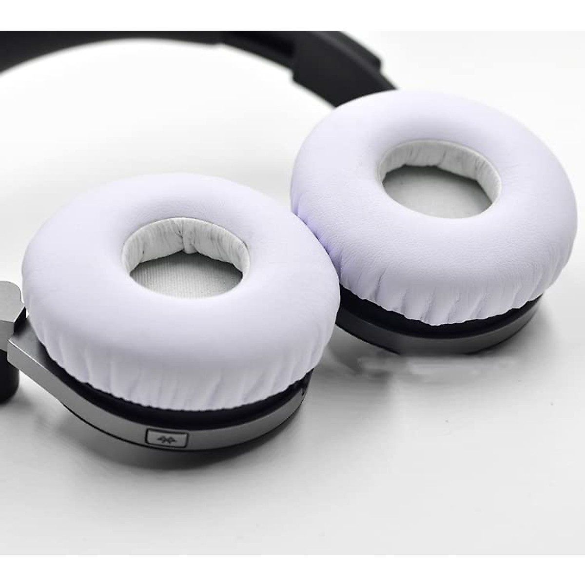 1 Pair E40BT Replacement Ear Pads Cushion Cover Compatible with JBL Synchros E40BT E40 S400 S400BT Headphones (White)