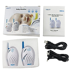 Audio Baby Monitor Intercom walkie-Talkie Two-Way Portable USB Charging
