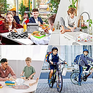 FEBSNOW 4 Pack Baby Refillable Baby Wet Wipe Dispenser, Reusable Wipes Pouch Container, Lightweight Portable Travel Wipes Holders