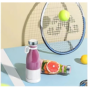 blender portable,fresh juice blender,personal blender (350ml, Deluxe (white))