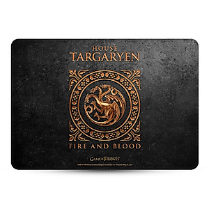 Head Case Designs Officially Licensed HBO Game of Thrones House Targaryen Sigils and Graphics Vinyl Sticker Skin Decal Cover Compatible with MacBook Pro 14" A2442