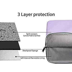 15.6 16 inch Laptop Sleeve Case Computer Bag for HP Spectre x360 16, Dell Inspiron 16, ASUS VivoBook Pro 16X, ThinkPad T16, Lenovo Yoga 7i 16, LG Gram 16, 15.6" Gaming Laptop Computer Bag(Purple)