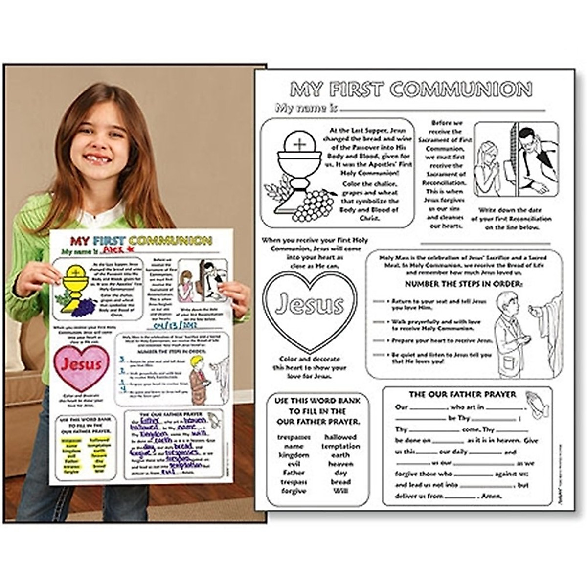 My First Communion Poster