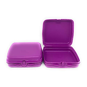 Sandwich Keeper Set in Purple By Tupperware
