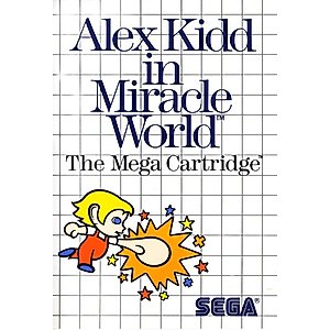 Alex Kidd In Miracle World - Sega Master System
