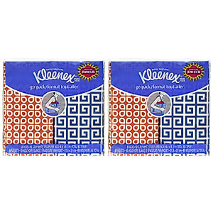 Kleenex® 3-Ply Pocket Packs Facial Tissues (16 packs of 10 tissues)