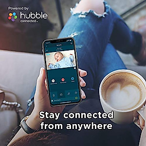 Motorola indoor Baby Smart Video Baby Monitor with Wi-Fi & 3.5" Color LCD Parent Unit, Night Vision, Two-Way Audio, Room Temperature Display & 5 Lullabies, MBP668CONNECT, 720p