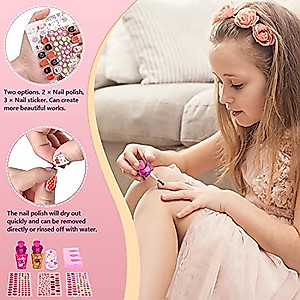 Bakeling Kids Makeup Kit for Girl, 21 Pcs Makeup Kids,Play Makeup for Little Girls Age 3,Makeup for Kids, Toddler Makeup Kit, Girls Play Makeup Set Washable Makeup Toys for Party/Cosplay,Girls Toys