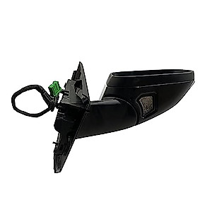 Car Accessories Rearview Mirrors Assembly Compatible With Volvo S60 V60 2011-2018 Auto Heated Folding Cover Turn Signal Reversing Lights (Color : 11 Wire Left)