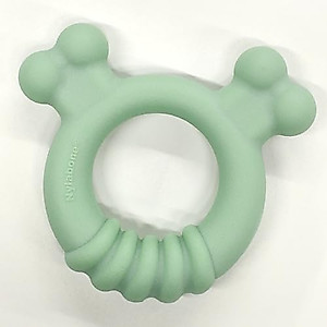 Nylabone Sensory Material Puppy Chew Toy Ring, Toys for Teething Puppies, Chicken Flavor, Small - Up to 25 lbs, 1 Count