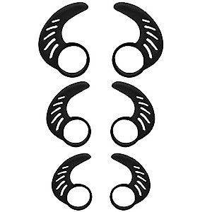 BLLQ Earbuds Stabilizer Ear Fins Ear Hooks Anti-Slip Anti-Drop 3D Support, Compatible with Jaybird x4 X3 x2 x,Samsung Phones’ akg Earbuds, Soundcore, Other Same Style in Ear Earphone,3 Pairs sml