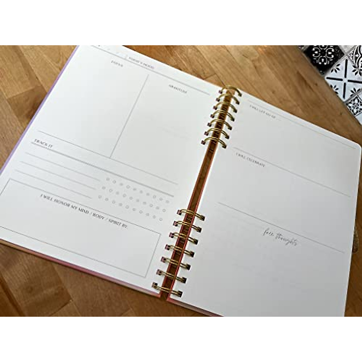 DesignWorks Ink YOU DESERVE GUIDED WELLNESS JOURNAL