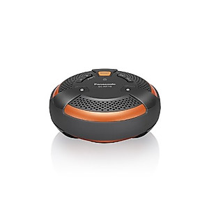 Panasonic SC-NT10-D TOUGH BlueTooth Portable Wireless Speaker System (Orange/Black)