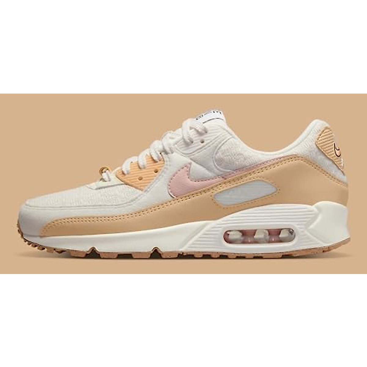 Nike Women's Air Max 90 Shoes, Sail/Phantom/White Onyx/Arctic, 10