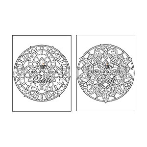 125 Mandalas: An Adult Coloring Book Featuring 125 of the World’s Most Beautiful Mandalas for Stress Relief and Relaxation (Mandala Coloring Books)