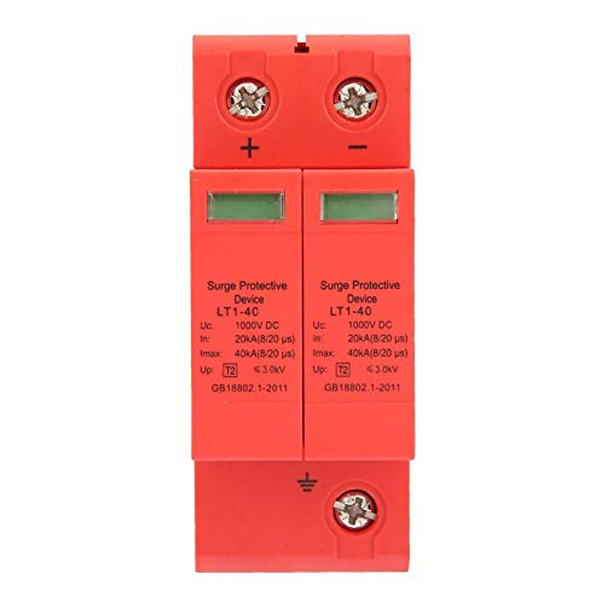 Safe House Protective Device Low-Voltage Arrester Device DC1000V 2P 20KA~40KA