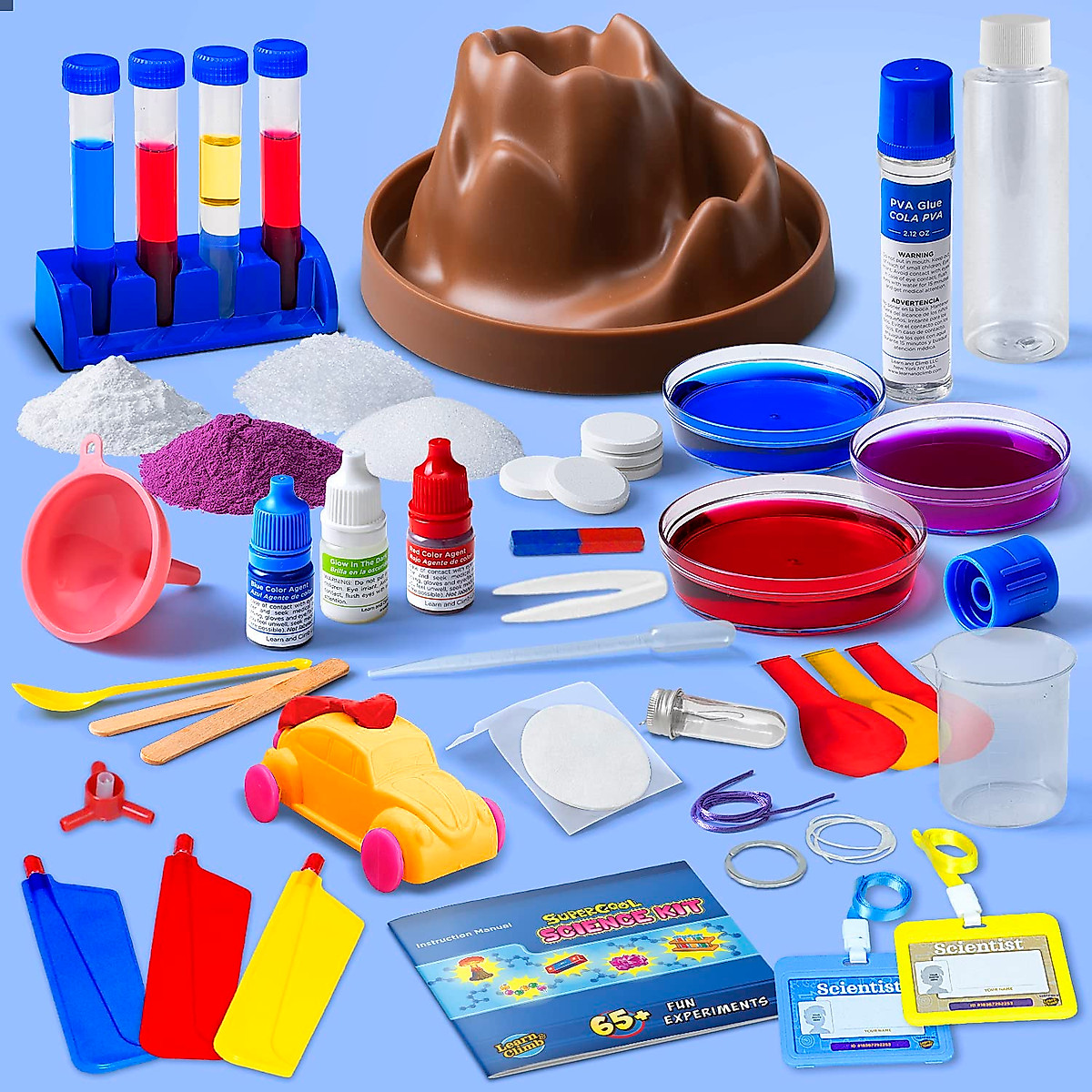 Science Kit for Kids Age 5-7 - 65 Science Experiments Gift Set