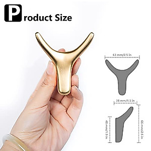 CARAGO Coat Hooks, Towel Hooks for Bathroom,3 Packs Metal Heavy Duty Wall Hooks, Suitable for Cloakroom, Living Room, Kitchen, Bathroom, for Hanging Clothes, Hats, Bags, Towels (Gray Brushed)