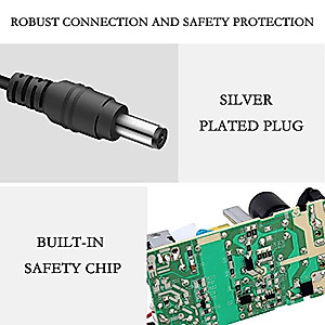 FEIYIU DC 5V 3A Power Supply Adapter Converter for WS2812B WS2811 WS2801 SK6812 LED Pixel Strip Light CCTV Camera Security System