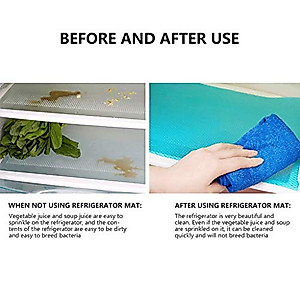 Fridge Mat Plac Multifunction Liners Refrigerator Table Drawer Fridge Refrigerator Mat Mats Tools & Home Improvement
