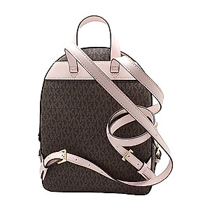Michael Kors Jaycee Medium Logo Backpack (Powder Blush) 35S2G8TB2B-424