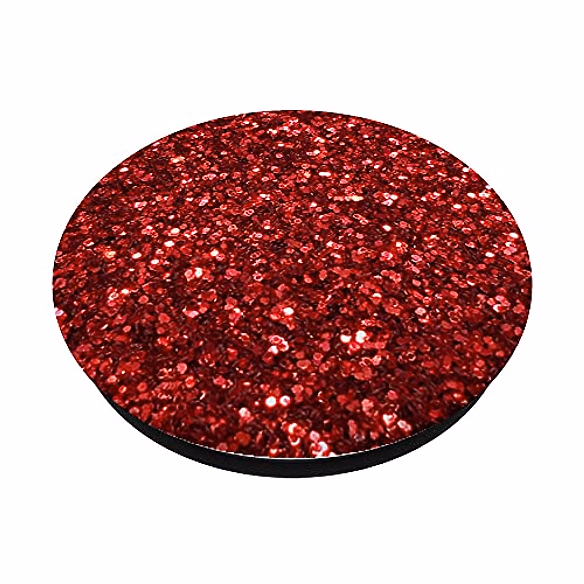 Beautiful Red-Foil-Confetti PopSockets PopGrip: Swappable Grip for Phones & Tablets