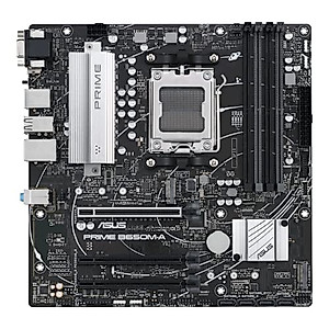 ASUS Prime B650M-A-CSM Micro-ATX Commercial Motherboard, DDR5, PCIe 5.0 M.2 Support