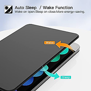 ZtotopCases Magnetic Case for New iPad Mini 6 2021 (6th Generation), Smart Lightweight Case with Multi-Viewing Angles, Magnetic Stand Cover with Auto Sleep/Wake for iPad Mini 6th Gen 8.3 Inch, Black