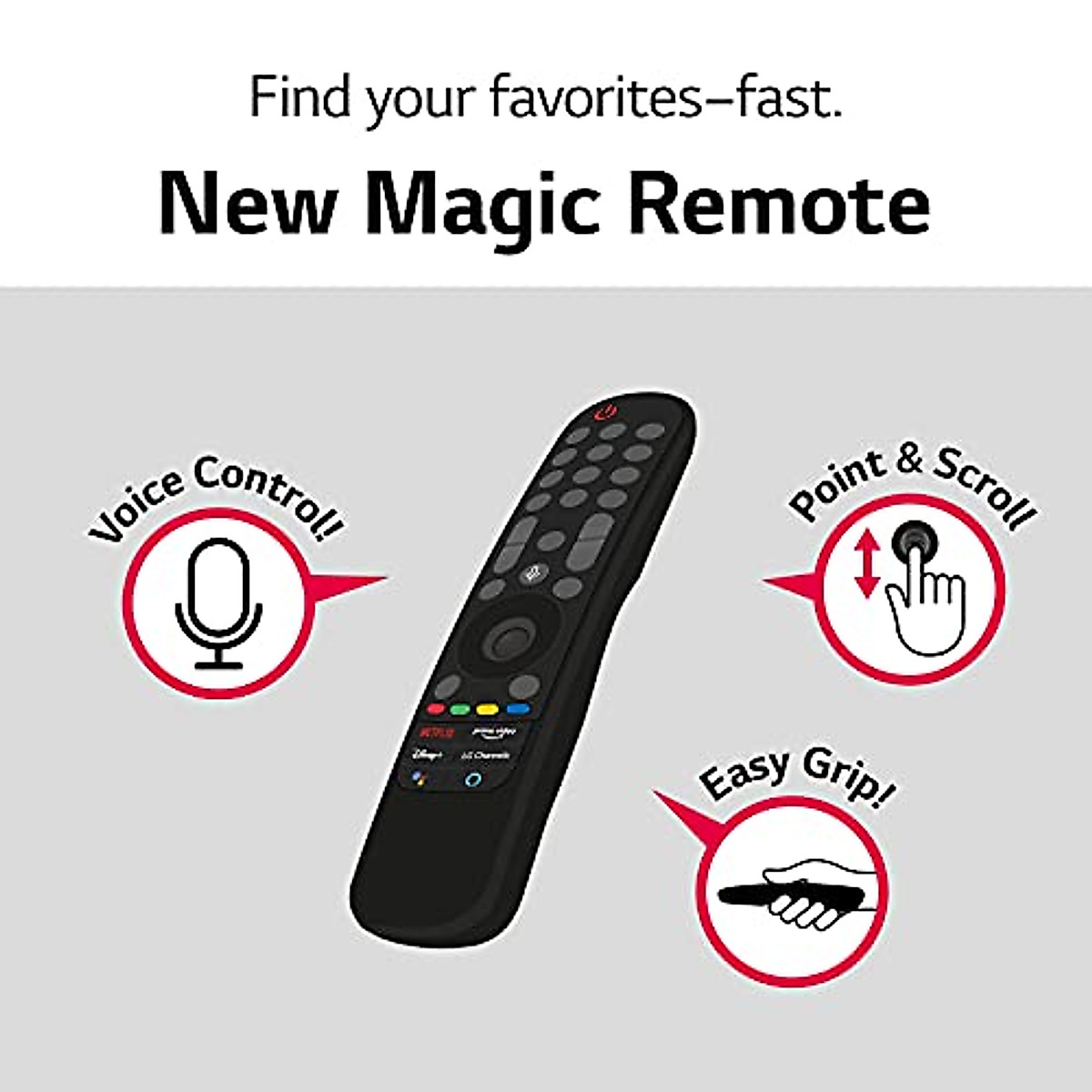 LG 80 Series 65" Alexa Built-in, 4K UHD Smart TV, 60Hz Refresh Rate, Filmmaker Mode, Game Optimizer (65UP8000, 2021)
