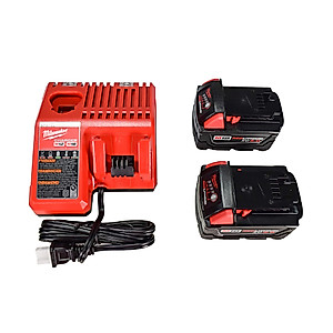 Milwaukee 2953-22 18V Cordless Brushless 1/4" Hex Impact Driver Kit with (2) 5.0Ah Lithium Ion Batteries, Charger & Tool Case