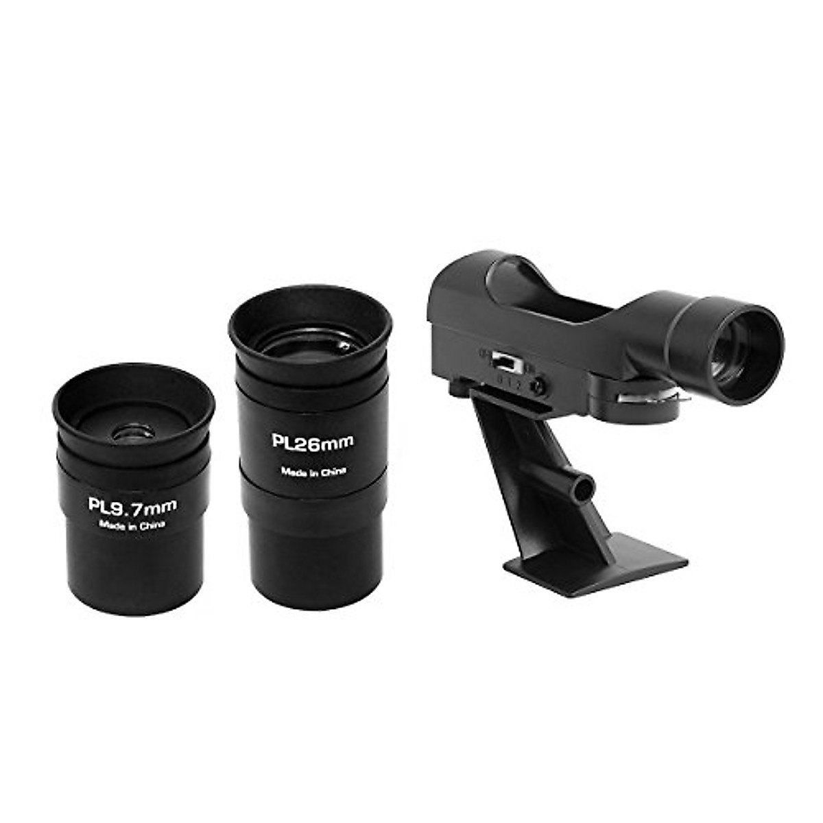 Explore Scientific 88-20114 Aurora Ii Flat Black 114Mm Slow Motion AZ Mount Telescope,