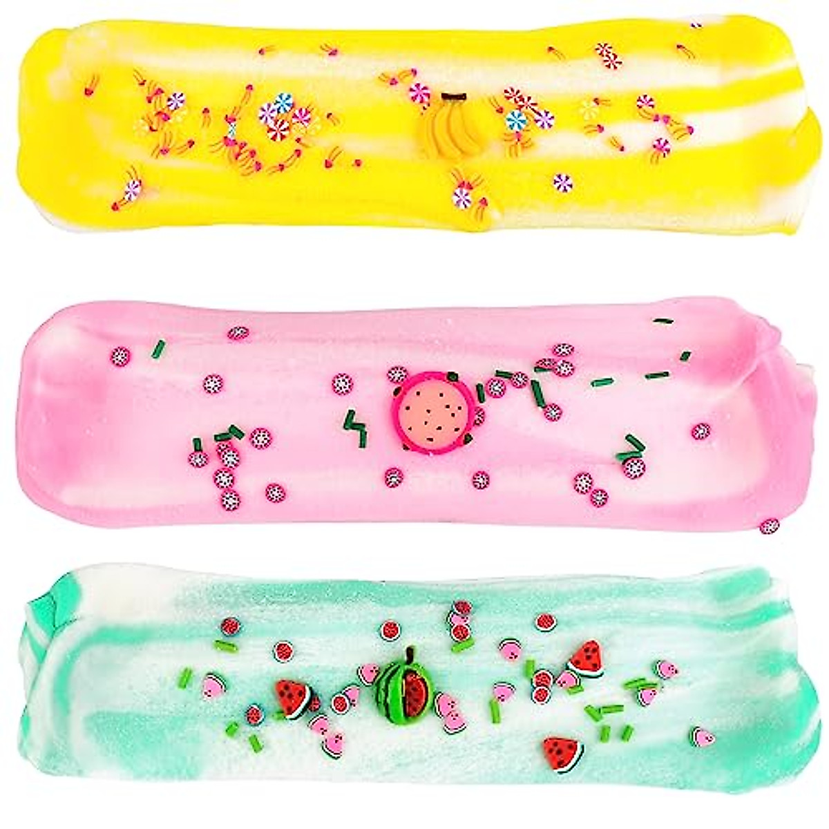 Cloud Slime 15-Pack Case of Colorful for Girls and Boys, Fun Party Favors Supplies, Bulk Slime Kit Scented, Soft, Non-Sticky for Birthday Gifts, School Carnival Prizes, Goodie Bag Stuffers