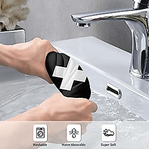 TSHIGO Amsterdam City Flag Towel 27.5x16 Inches Absorbent Hand Towel Superfine Fiber Bathroom Washcloth