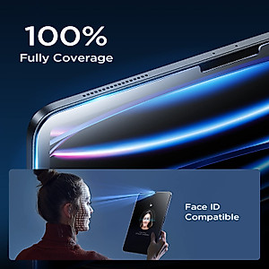 AINOPE Shatterproof Tempered Glass Screen Protector for iPad Air 5th/4th generation (2022/2020,10.9 Inch) iPad Pro 11 Inch All Models (2022/2021/2020/2018) Compatible Apple Pencil 2 Pack