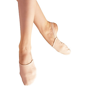 So Danca BA45 The Bullet - Half Sole Stretch Canvas Nude