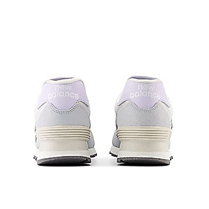 New Balance Women's 574 V2 Daydream Sneaker, Granite/Bright Lavender/Quartz Grey, 8