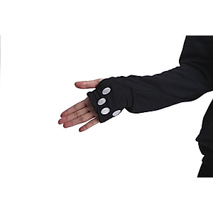 SAIANKE Womens Hoodies Pet Holder Cat Dog Kangaroo Pouch Carriers Pullover - Medium - Black