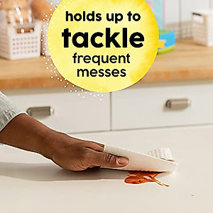 Bounty Essentials 2-Ply Paper Towels, Select-A-Size, 11" x 5 7/8", White, 83 Sheets Per Roll, Carton Of 6 Rolls