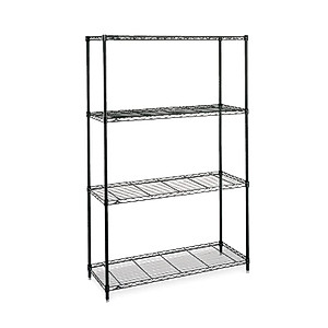 InterMETRO 18x36-Inch Shelf, Black