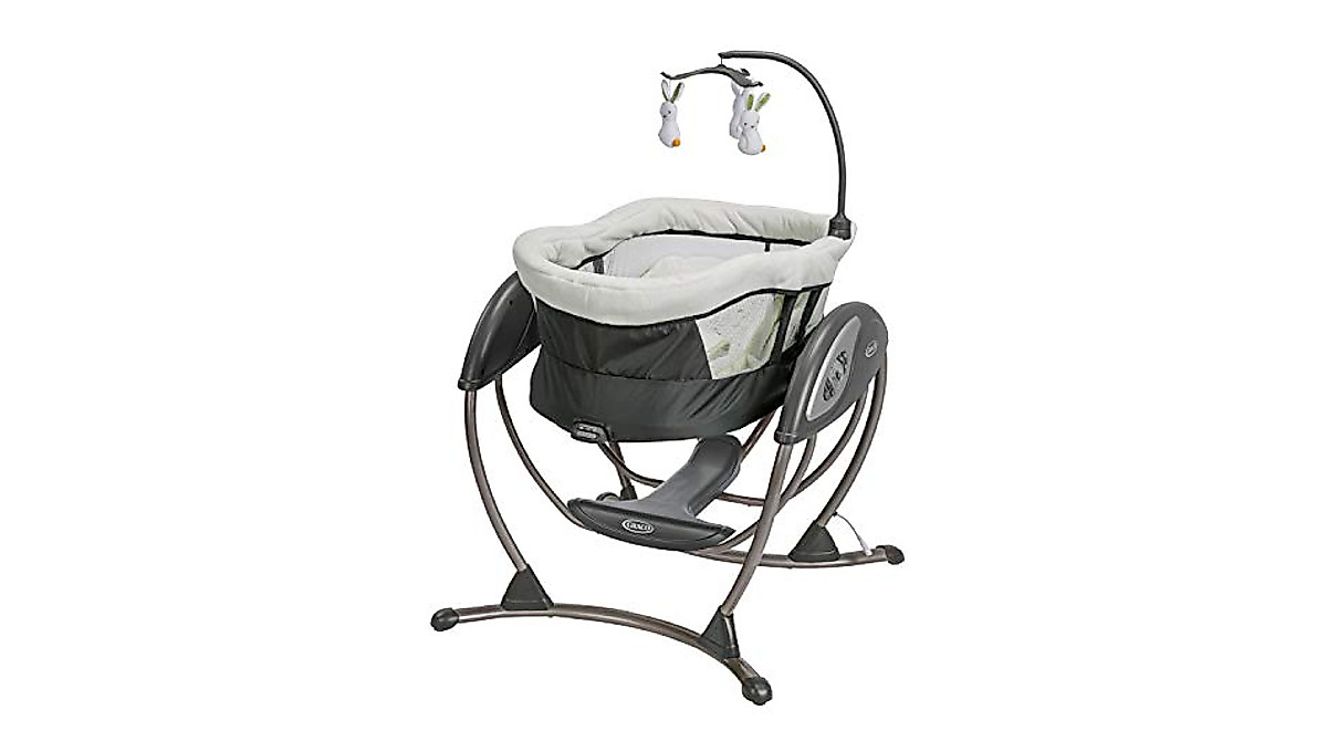 Graco DuoGlider Rascal Baby Swing & Rocker | Versatile & Soothing