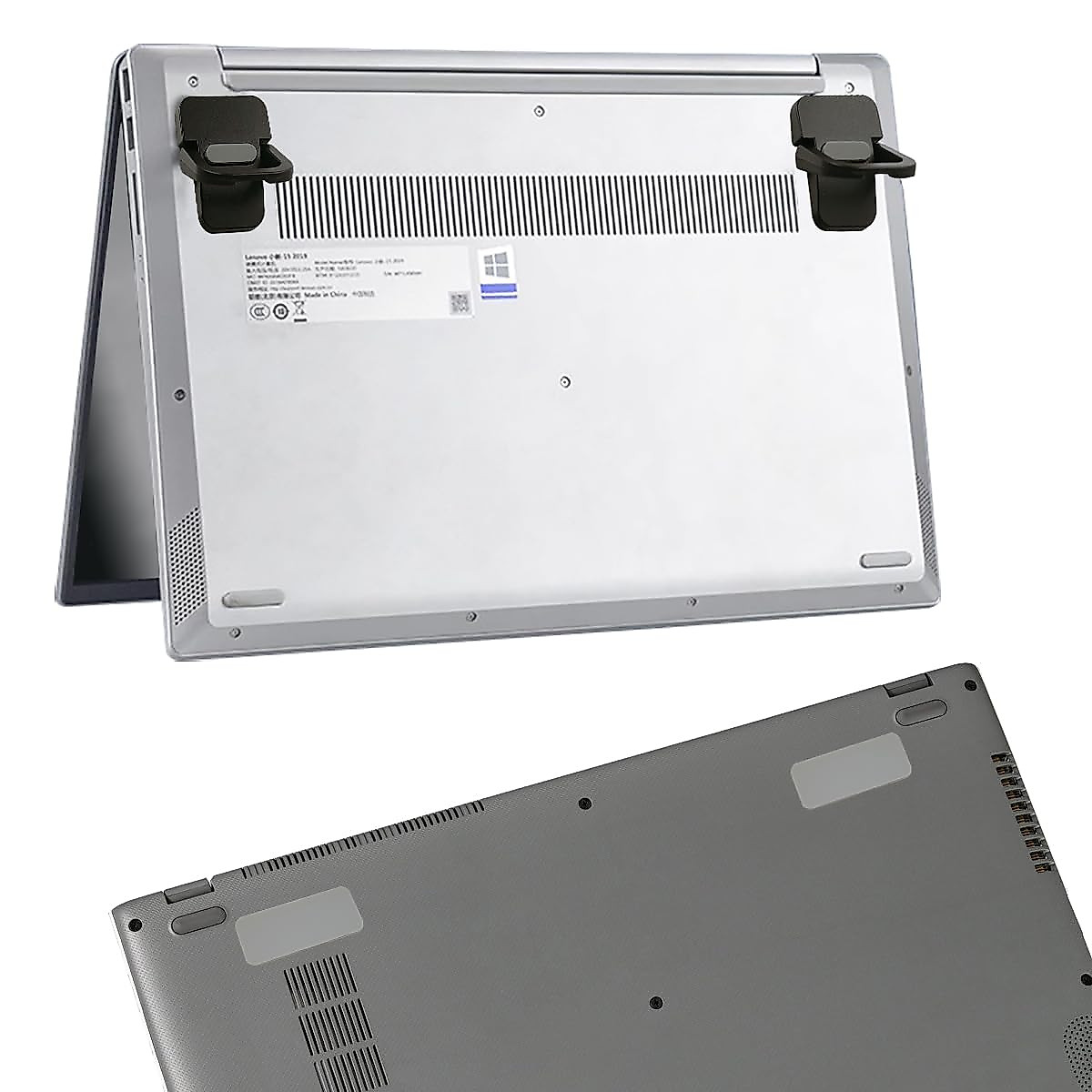 YuCool 2pcs Mini Laptop Stand, Keyboard Riser Stand,for Desk Portable Laptop Stand Compatible