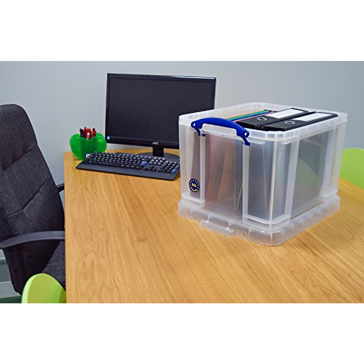 REALLY USEFUL EURO BOX CLEAR 35LT 35C