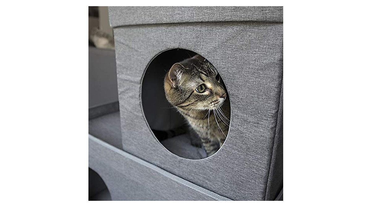 Kitty City Large Stackable Condo for Cats