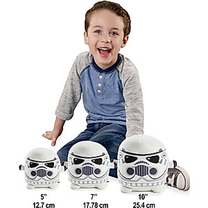 Mattel Star Wars Cuutopia Plush Figure, 10-inch Stormtrooper Soft Rounded Pillow Doll, Collectible Toy Inspired by the Villain Characters