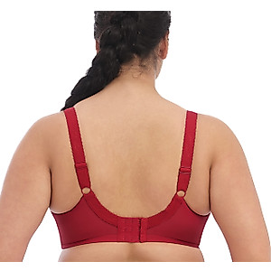 Elomi Morgan Stretch Lace Banded Underwire Bra (4111),40K,Haute Red