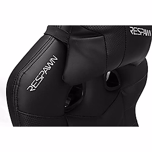 RESPAWN 110 Pro Gaming Chair - Gaming Chair with Footrest, Reclining Gaming Chair, Video Gaming Computer Desk Chair, Adjustable Desk Chair, Gaming Chairs For Adults With Headrest Pillow - Black