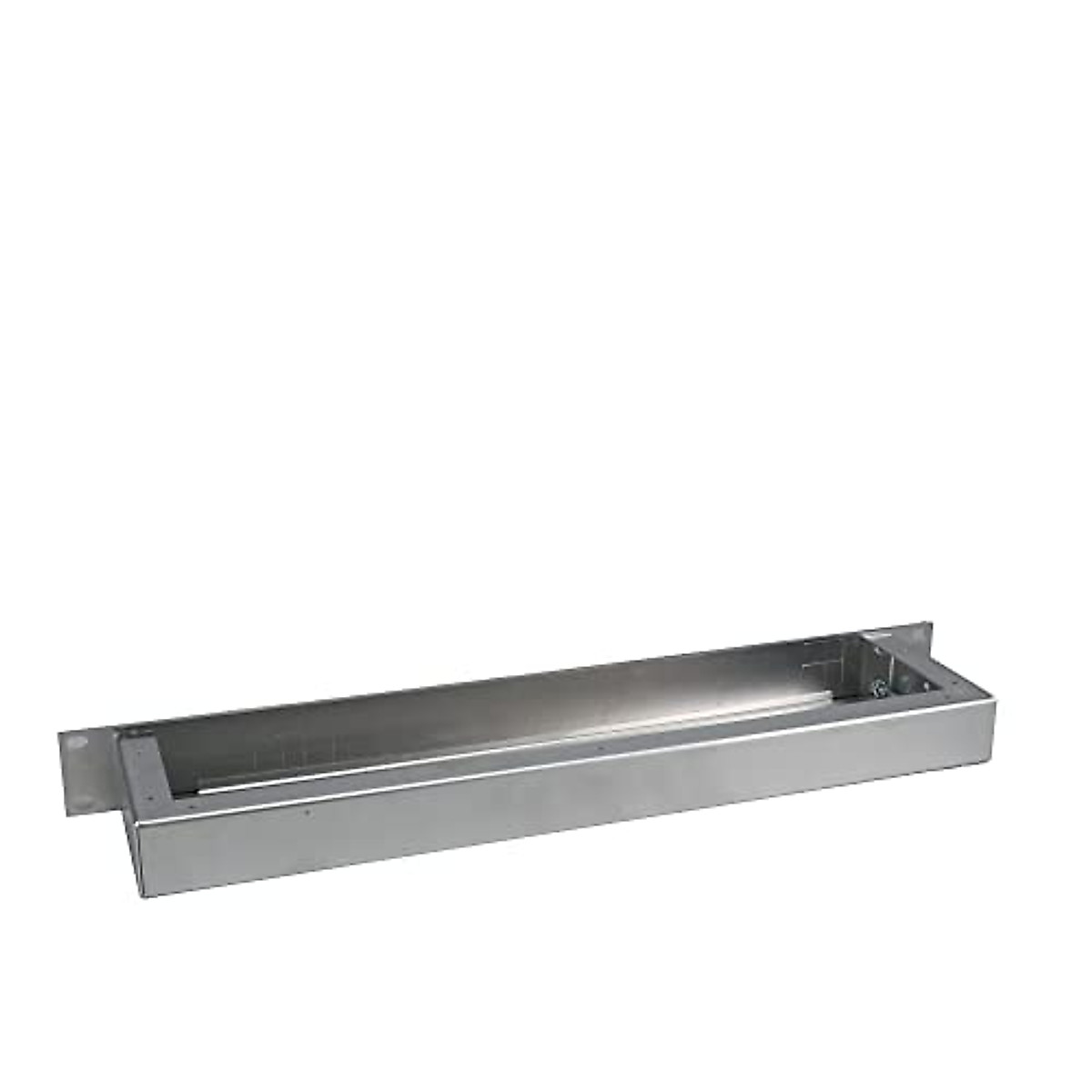 BUD Industries CH-14400 Aluminum Small Rack Mount Chassis 19" L x 4.12" W x 1.75" H, Natural
