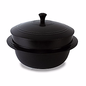 Hansang IH Induction Ceramic Cauldron Korean Traditional Pot All Heat Sources Cookable (22CM 3.7L)